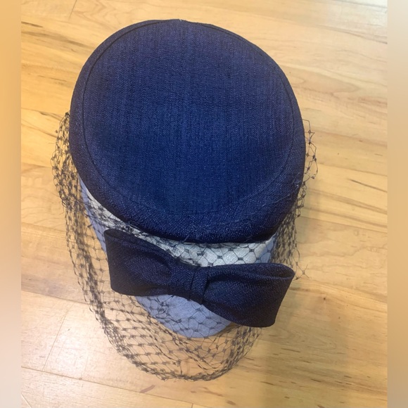 Rex Jr. | Accessories | Vintage Rex Jr Cloche Hat With Bow And Veil ...